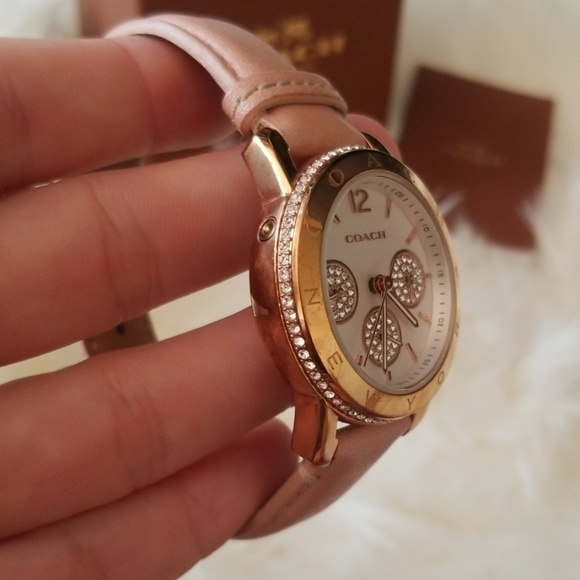 Coach | Jewelry | Coach Rose Gold Watch | Poshmark